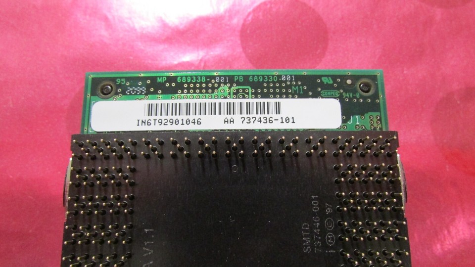 New INTEL Fastest Pentium-Pro Ever 333MHz OverDrive CPU PODP66X333 SL3E ...