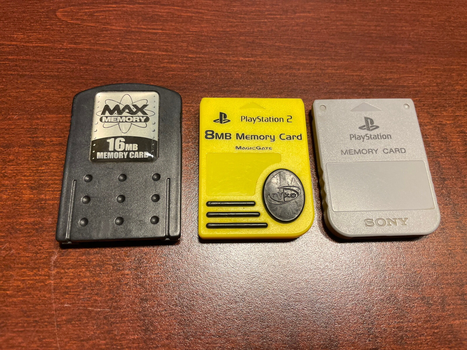Sony Playstation 2 Memory Card lot - Action Replay 16mb, Magic Gate,OEM ...