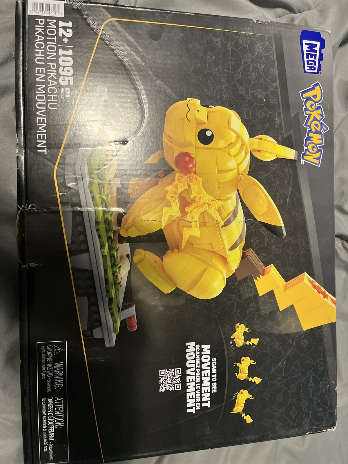 Mega Pokemon Motion Pikachu 1095 New - Shopping.com