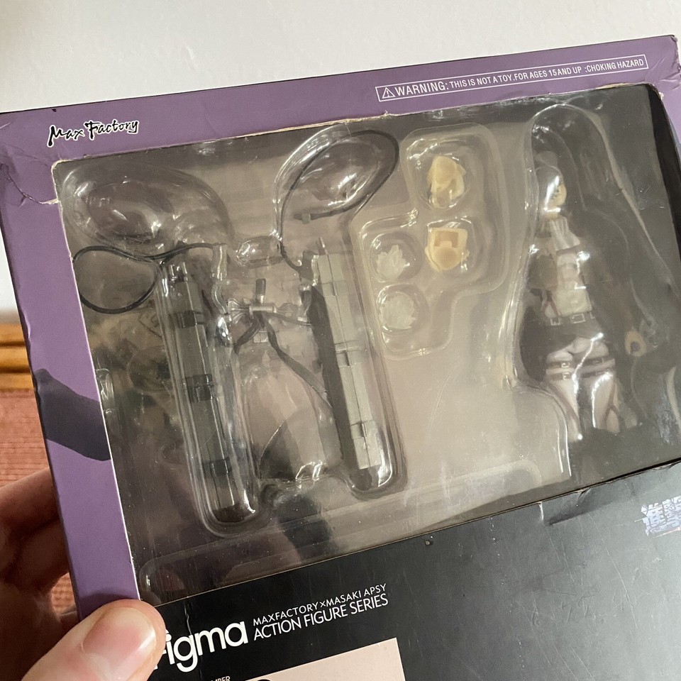 Max Factory Levi Ackerman Attack on Titan Figma 213 Action Figure Boxed | eBay UK