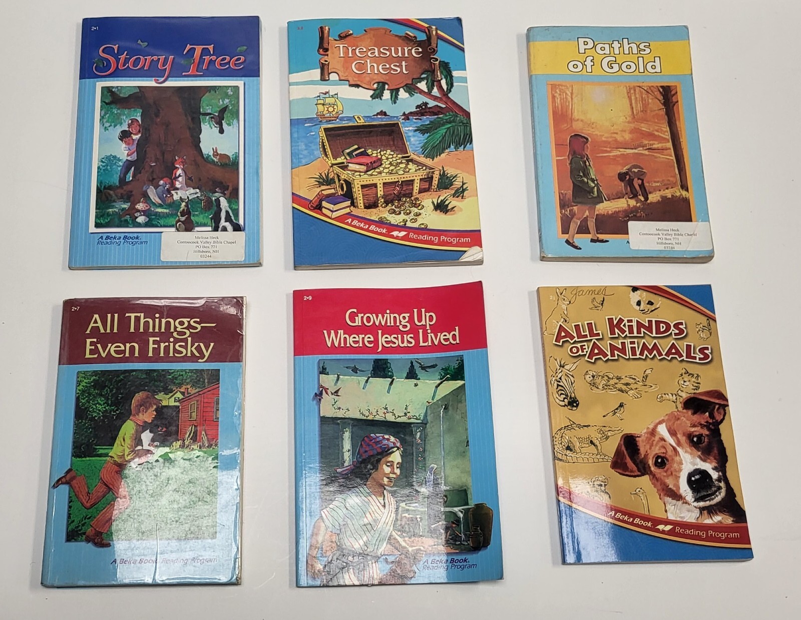 Abeka Second 2nd grade readers Box Lot 6 books | eBay