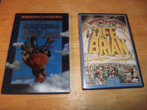 Monty Python FLYING CIRCUS Lot Of 2 DVDs Holy Grail & Life Of Brian ...