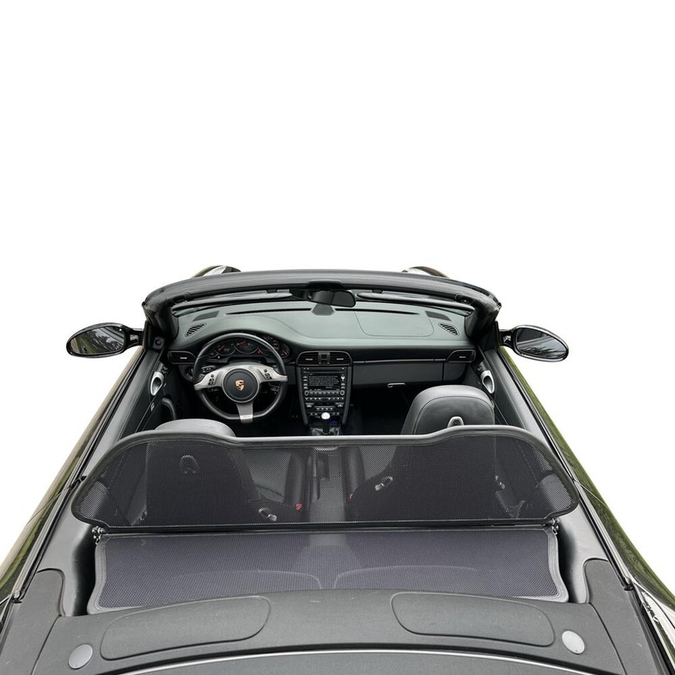 Wind Deflector for Porsche 911 (996 997) Original Design Black Windstop ...