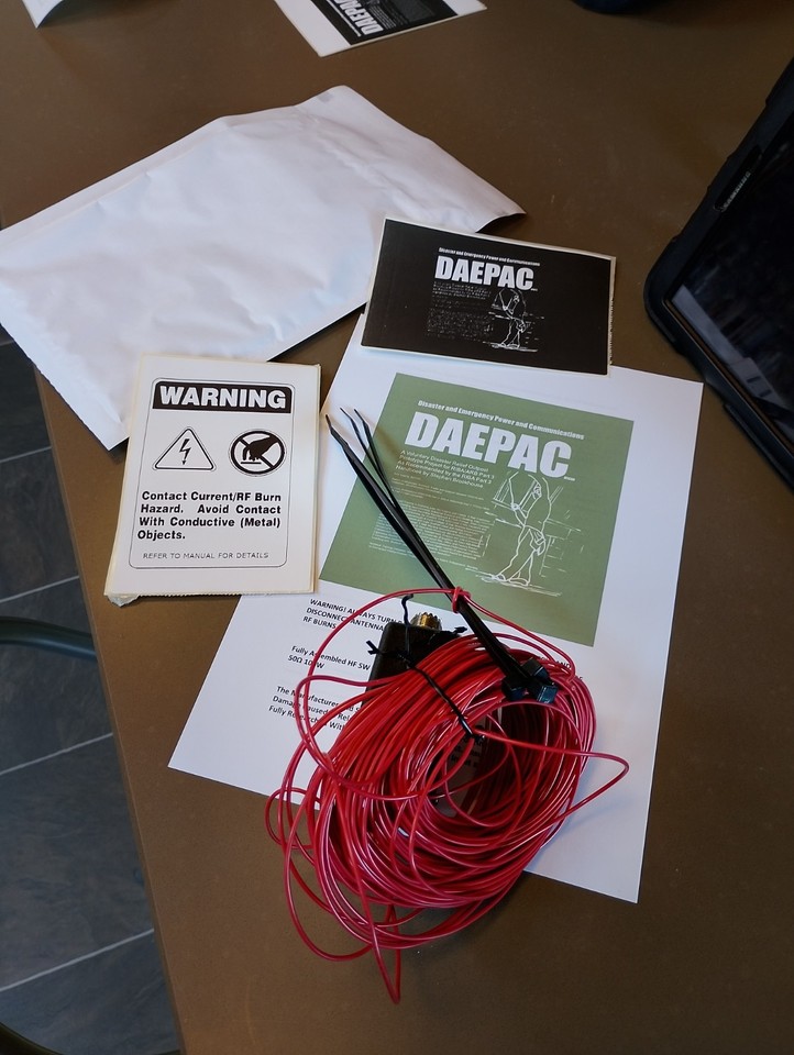 Fully Assembled HF SW World Radio End Fed Antenna 1-50MHZ RXTX DX NoATU ...