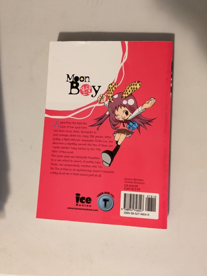Moon Boy Vol. 1 Lee YoungYou Paperback Book Manhwa Fantasy Romance ...