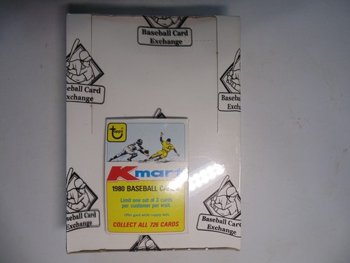 1980 Topps Baseball KMart Cello Box BBCE 60 Packs | eBay