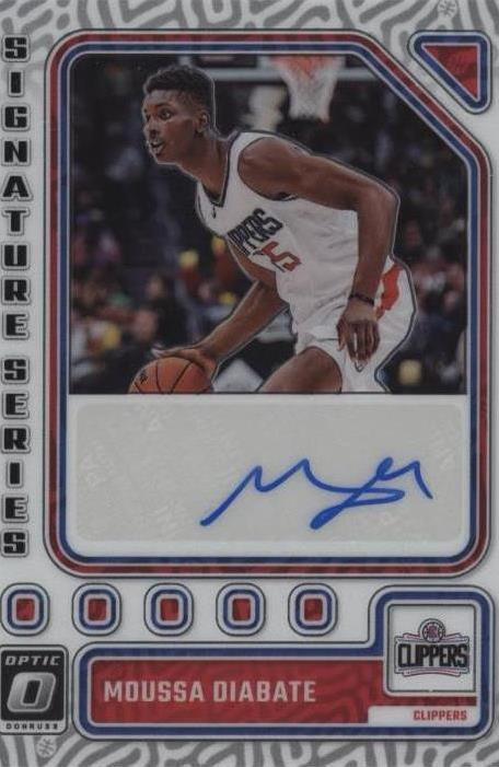 2023-24 Panini Donruss Optic - Signature Series Moussa Diabate #SS-DIA ...