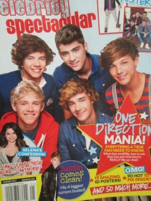 Tiger Beat Celebrity Spectacular One Direction Summer 2012/Justin ...