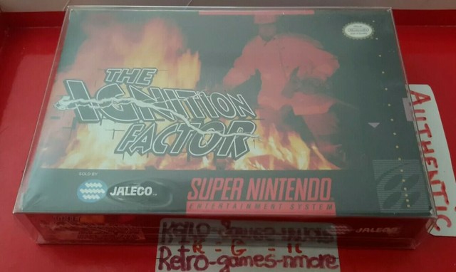 Ignition Factor (Super Nintendo Entertainment System, 1994) for sale ...