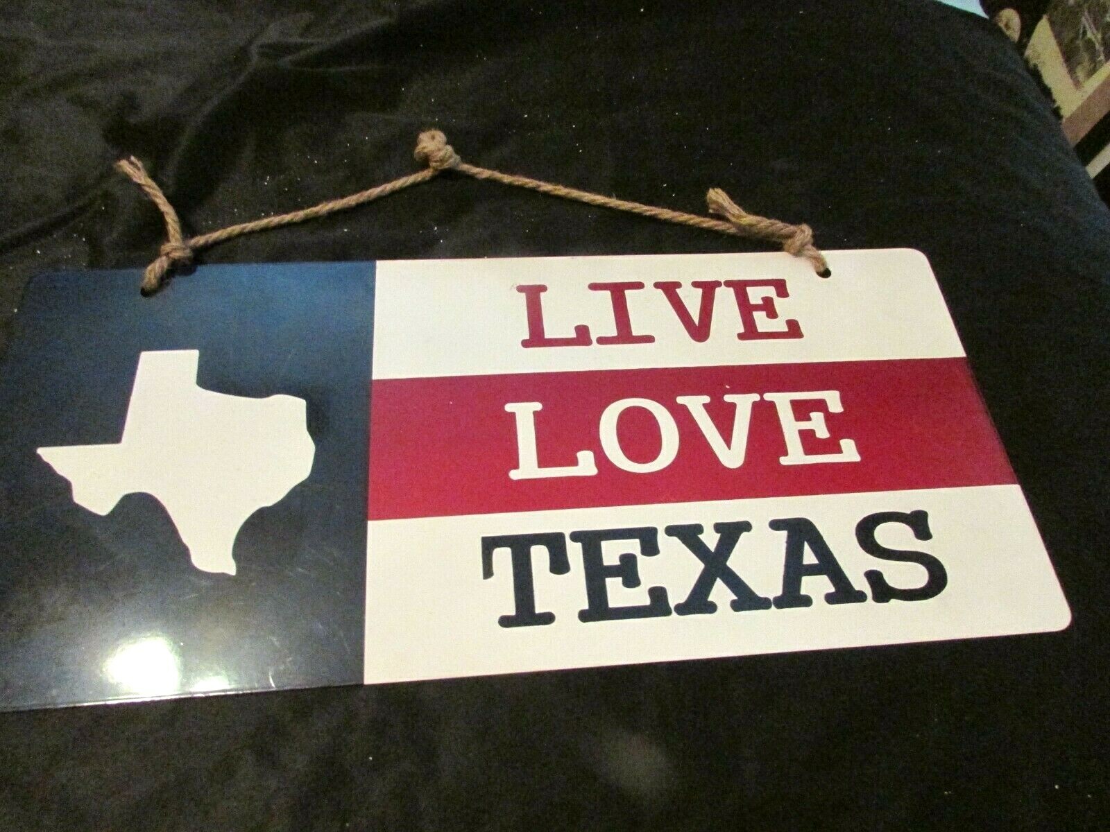 Large Metal "Live Love Texas" Sign | eBay