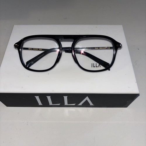 ILLA EYEGLASSES FRAMES ONLY/ MADE IN ITALY MARCONI 55/18/135 BRAND NEW ...