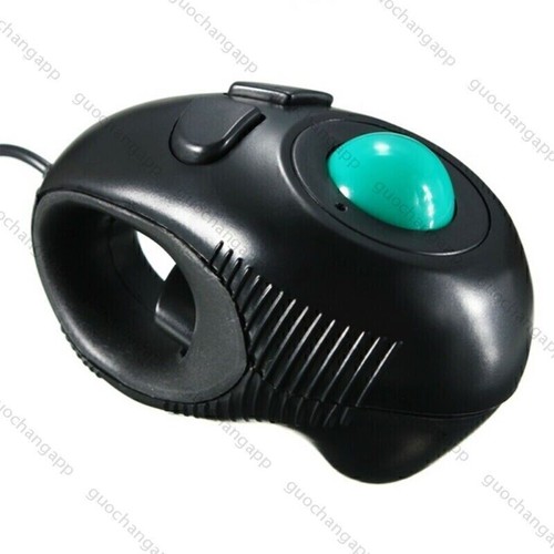 Finger Grip 4D USB Mini Trackball Mouse Mice Thumb Control for PC ...