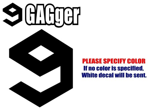 9GAGger 9GAG Graphic Die Cut decal sticker Car Truck Boat Window Laptop ...