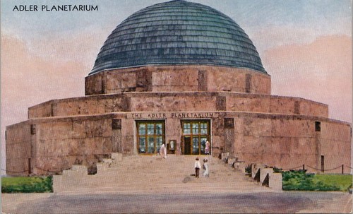 Adler Planetarium Vintage Postcard Spc13 | eBay