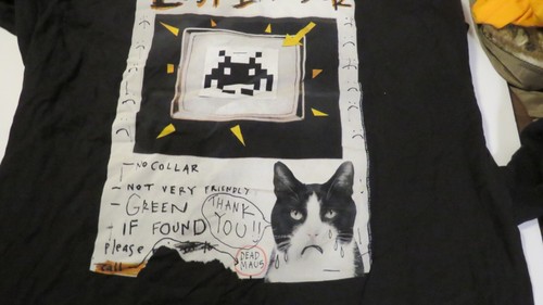 NWoT Deadmou5 Lost Invader Black Graphic T-Shirt Size XXL | eBay