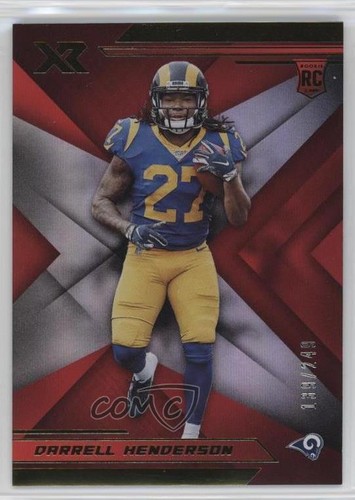 2019 Panini XR Rookies Red /249 Darrell Henderson #125 Rookie RC | eBay