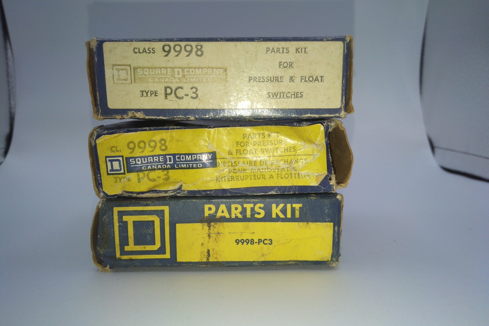 Square D 9998-PC3 Parts Kit For Pressure And Float Switches x 3 | eBay