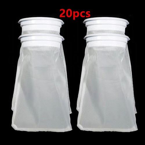 10" long 4" ring Filter Socks 200 Micron Sock Aquarium Reef Wet Dry ...