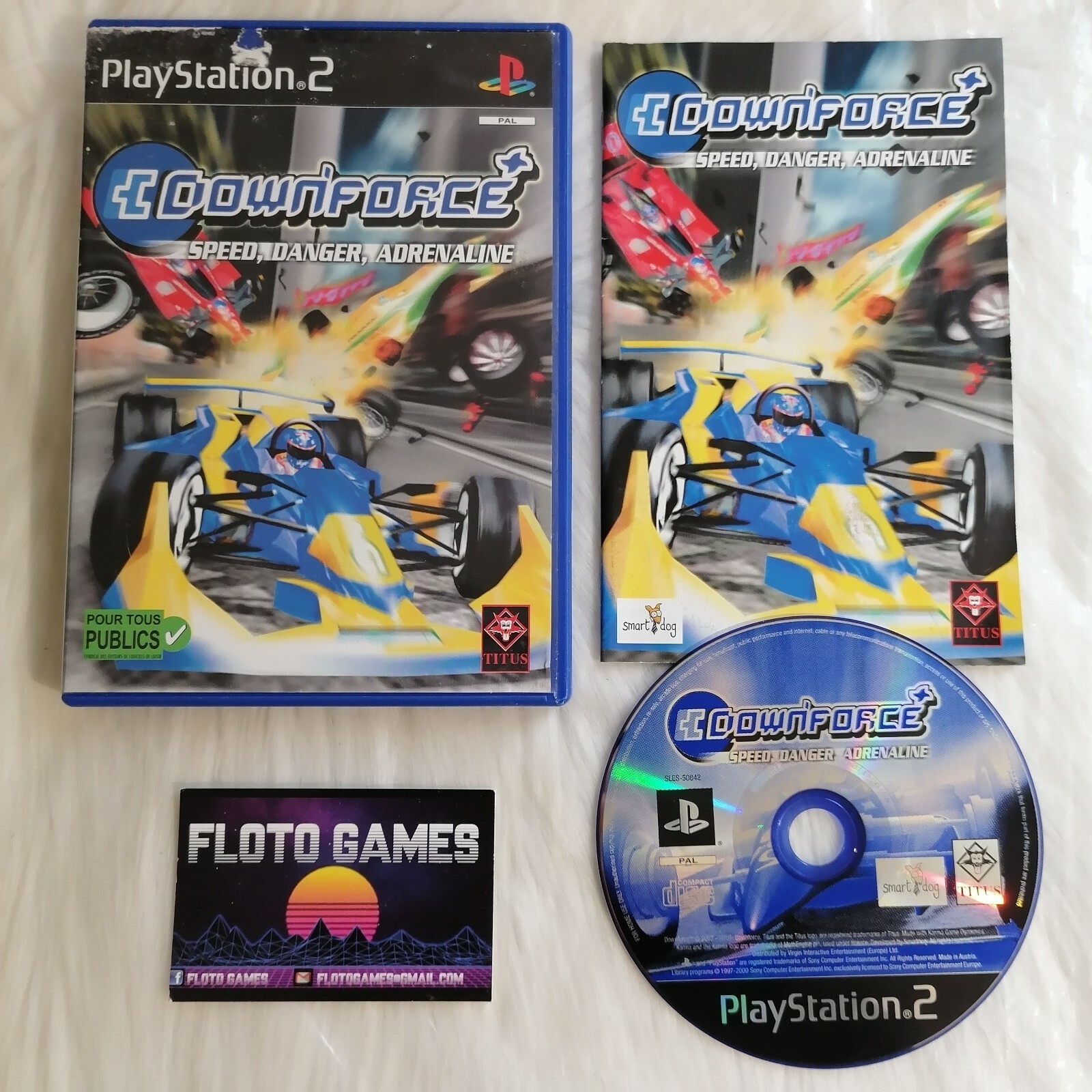 Downforce PlayStation 2 PAL - Prix - Photo - Présentation