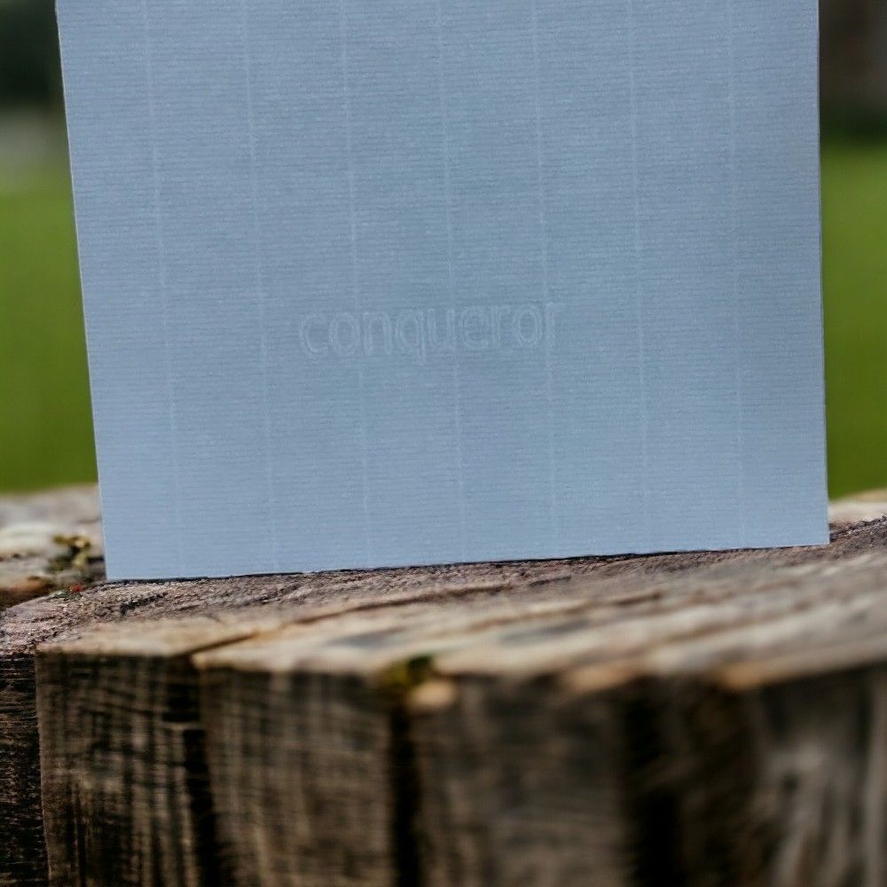 Conqueror A4 Premium Paper 100gsm White, Blue, Cream Laid Watermarked ...