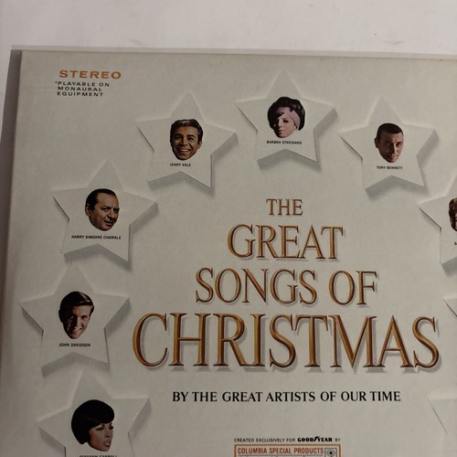 The Great Songs of Christmas Album Seven - 1967 GoodYear Vinyl LP ...