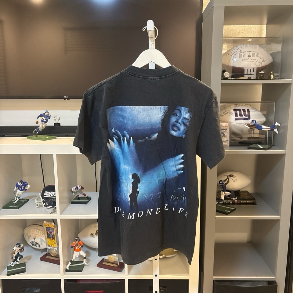 RARE Vintage 90s Single Stitch Sade Adu Singer Smooth Operator AOP BOOT Rap Tee | eBay