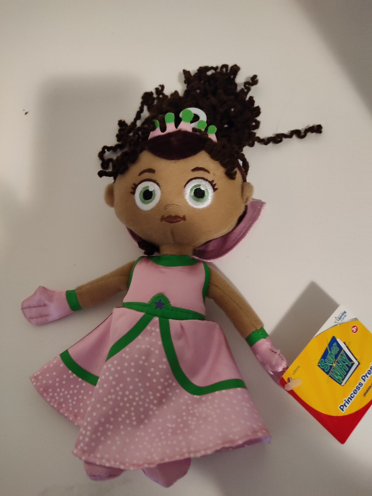 Super Why Plush Whyatt Beanstall Doll Wyatt Green Willy Super Readers ...