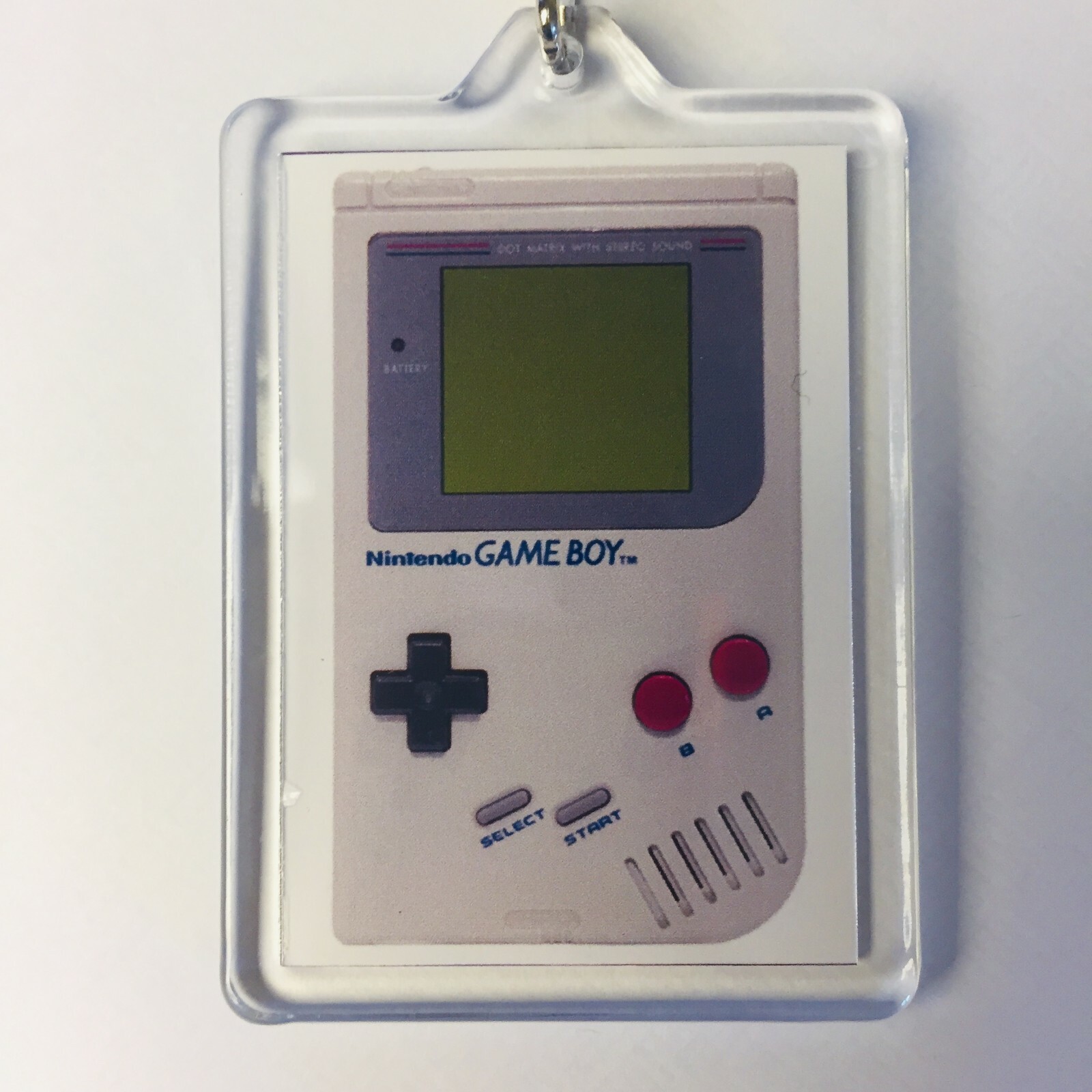 Gameboy keyring Key Ring Key Chain 1989 Nintendo Retro gaming | eBay UK