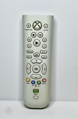 Genuine Microsoft XBOX 360 OEM Universal Media Remote Control Working ...