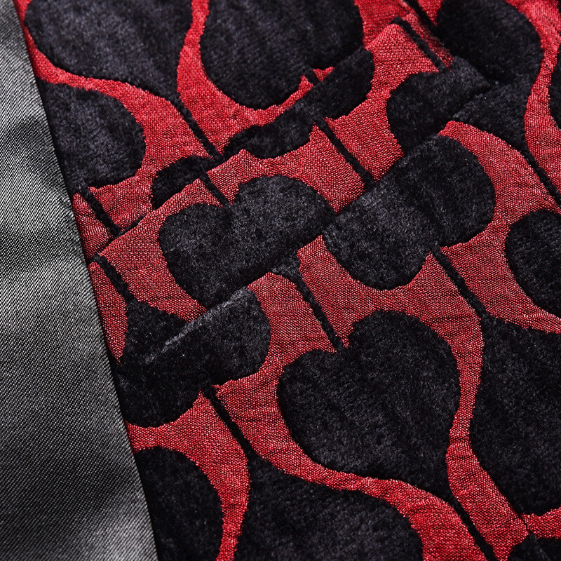 Men Heart Pattern Suit Blazer Coat Dress Jacket Party Stage Showman ...