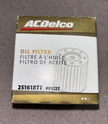 ACDelco Gold PF1127 Engine Oil Filter 25161877 New Open Box | eBay