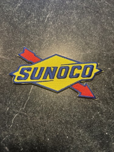 Sunoco Gasoline Racing Patch Logo Iron On 4” 90s Rare Drag NHRA NASCAR ...