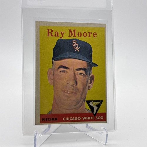 1958 Topps Ray Moore Baseball Card #249 EX Quality #4 FREE SHIPPING | eBay