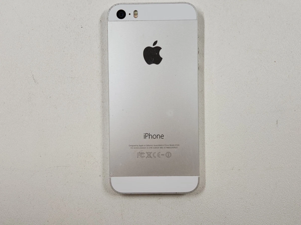 Iphone 5s Silver Back