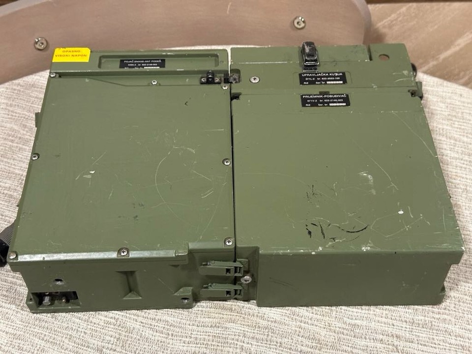 RU-20 Military HF Radio Transceiver Rockwell Collins PRC-515 full set ...