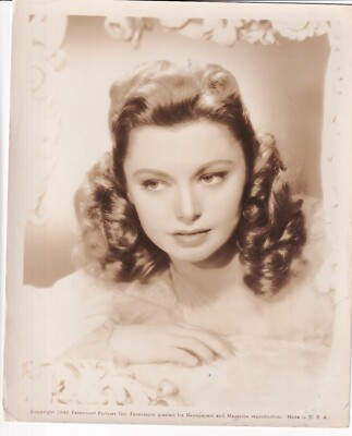 JEAN HEATHER STYLISH POSE STUNNING PORTRAIT PARAMOUNT 1945 VTG Orig ...