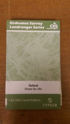 Oxford: Ordnance Survey Landranger Map 1:50000 Sheet #164 (M9) | eBay