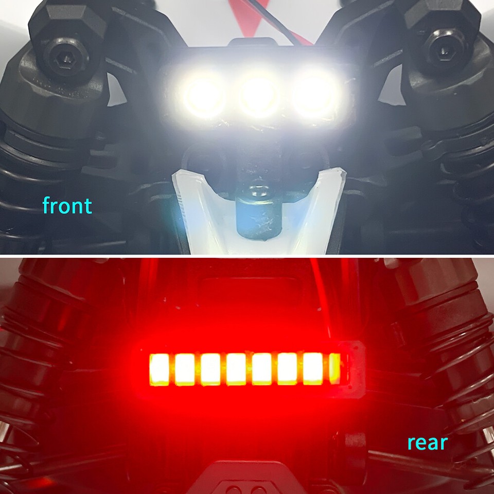 FLYXM RC Front & Rear LED Lights Kit for Arrma 1/18 Typhon Grom RC ...