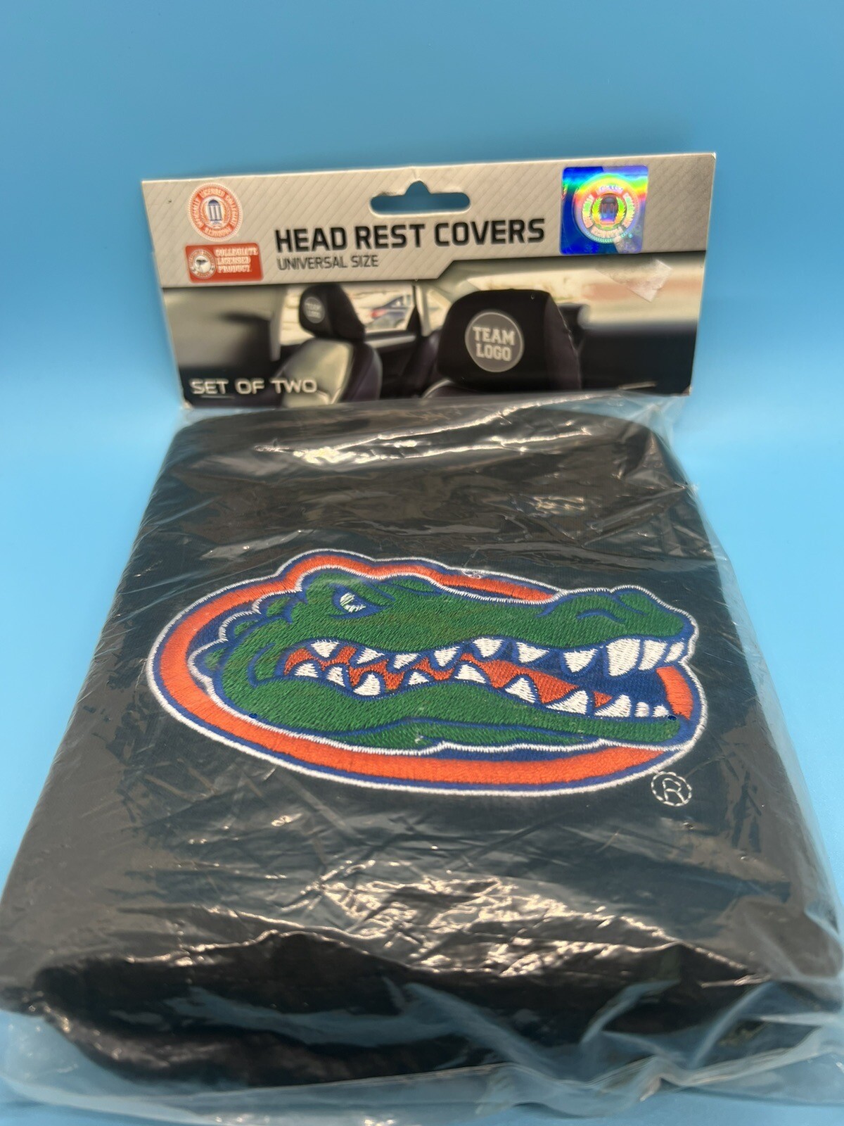 New Team ProMark FLORIDA GATORS NCAA Head Rest Covers For Car Truck Suv ...