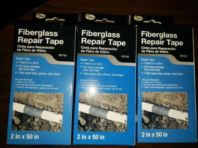 Cobra Fiberglass Repair Tape Fix 2” X 50” Roll 100x Strength for sale ...