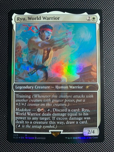 Ryu, World Warrior - Foil - Secret Lair MTG | eBay Australia