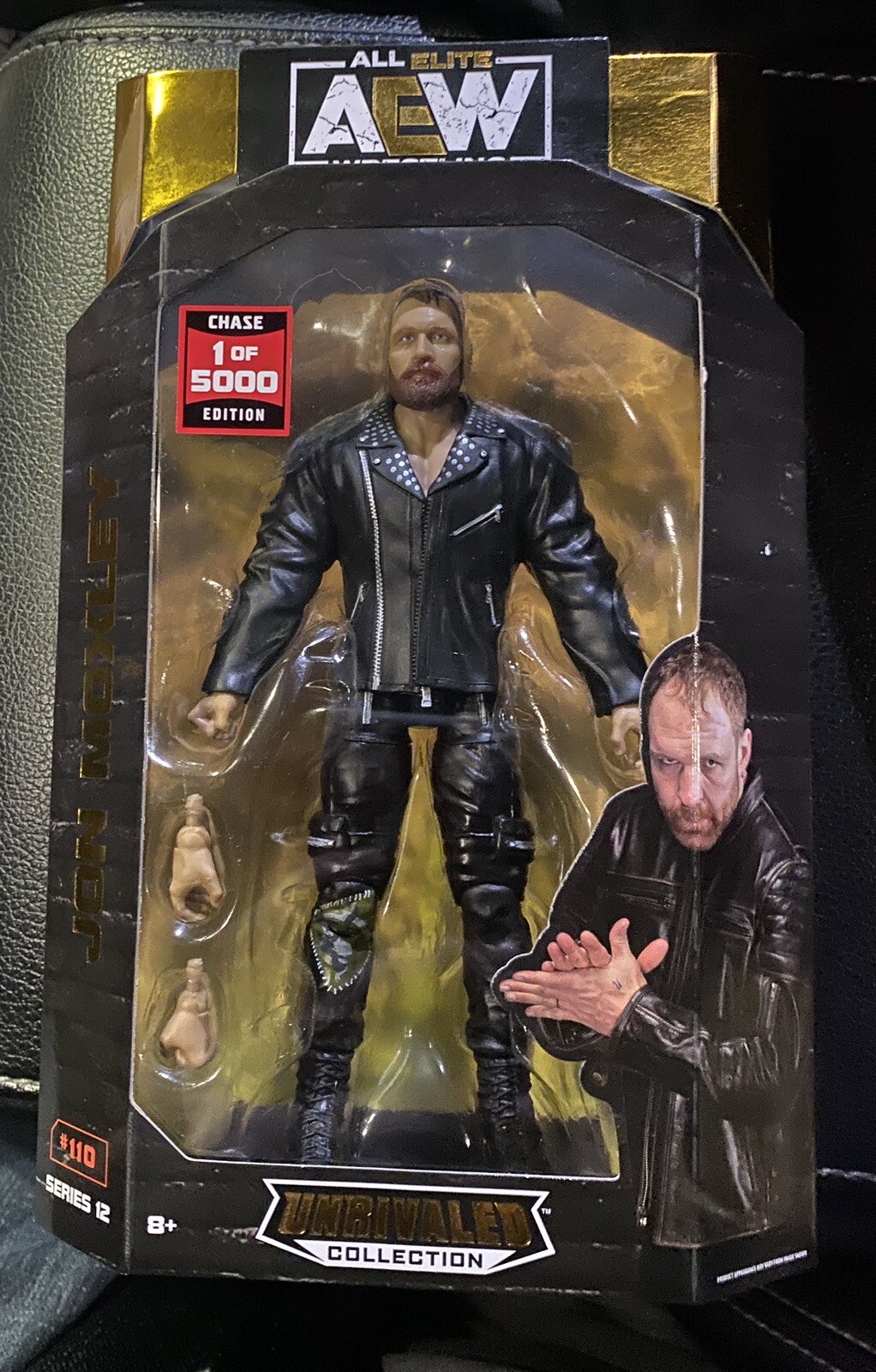 Jazwares AEW Unrivaled 1 Of 5000 Chase Jon Moxley Action Figure | eBay