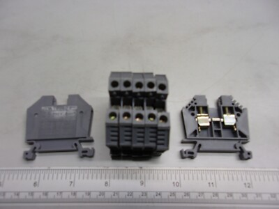 LOT OF 7 MI EURO 6, 750V 6mm TERMINAL BLOCKS, 0535A | eBay