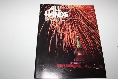 Vintage All Hands Magazine of the U.S. Navy September 1986 | eBay