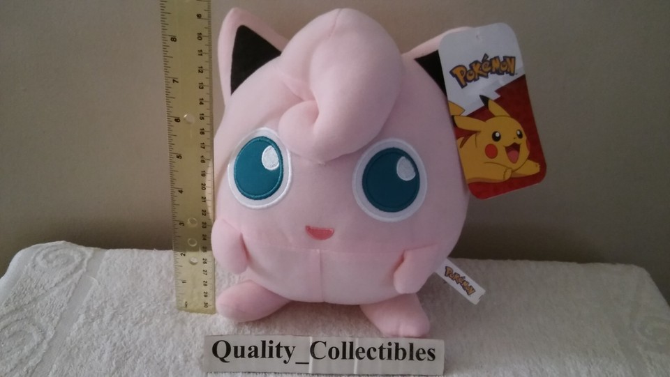 NEW POKEMON ~ 2022 JIGGLYPUFF PINK 9" Inch PLUSH DOLL STUFFED ANIMAL ...