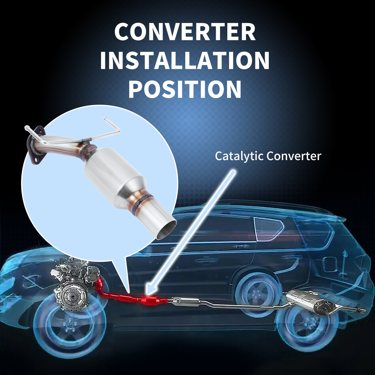 2013-2021 Chevy Trax Buick Encore 1.4L Rear Catalytic Converter For ...