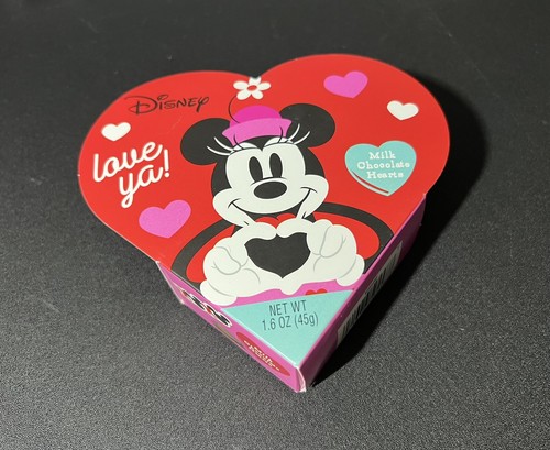 Disney Mickey Mouse Milk Chocolate Mini Hearts Valentine's Candy Gift ...
