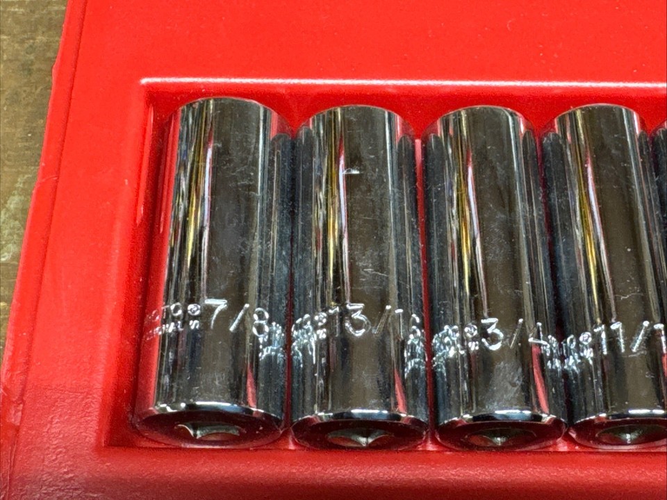 Proto 3/8 Drive 22pc SAE Combo Socket Set 6pt USA J52134 Lightly Used 🔧 | eBay