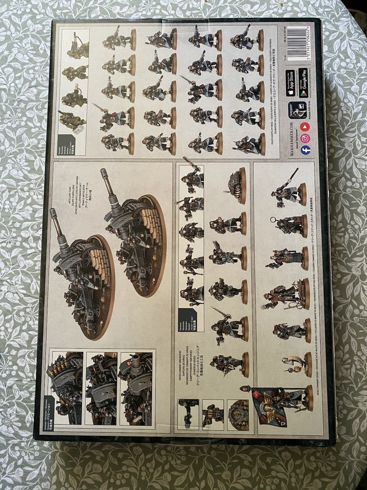 Warhammer 40k Death Korps of Krieg Battle force Krieg Siege Platoon ...