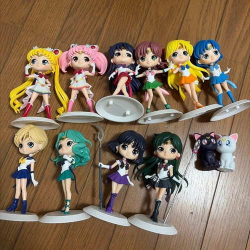 Pretty Soldier Sailor Moon Qposket Figure 12-Piece Set | eBay